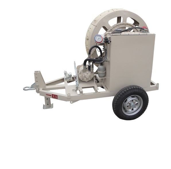 7.5KN winch type Hydraulic Puller Tensioner , brake tensioner linespeed ...